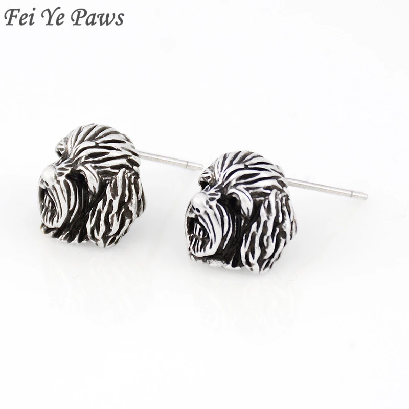 Fei Ye Paws Vintage Silver Plated Labradoodle & Goldendoodle Cockapoo ...