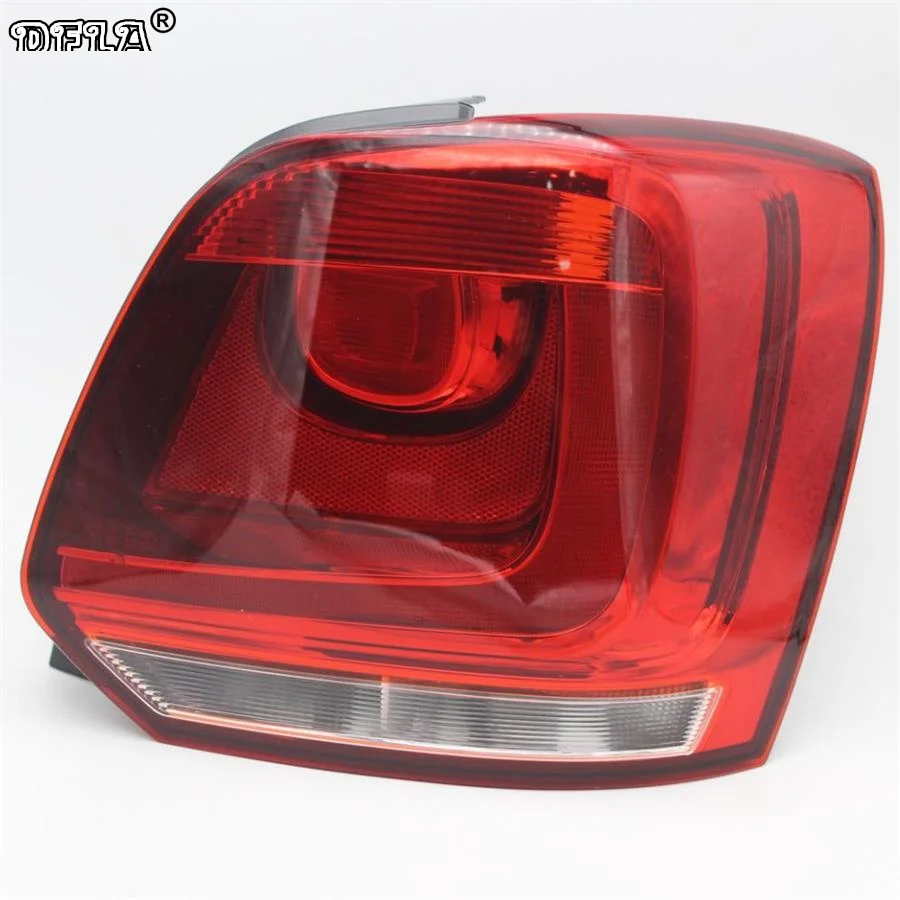 Right Side Car Rear light For VW Polo 6R Hatchback 2009 2010 2011 2012 ...