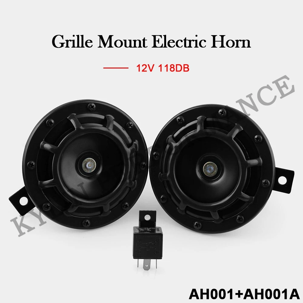 2 шт. 110 дБ красный/черный супер громкий компактный электрический ...