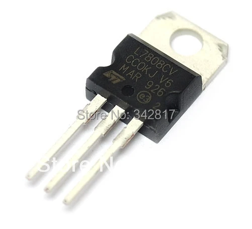 L7808CV L7808 LM7808 ST IC REG LDO 8V 1.5A TO220 3 10PCS -in Integrated ...