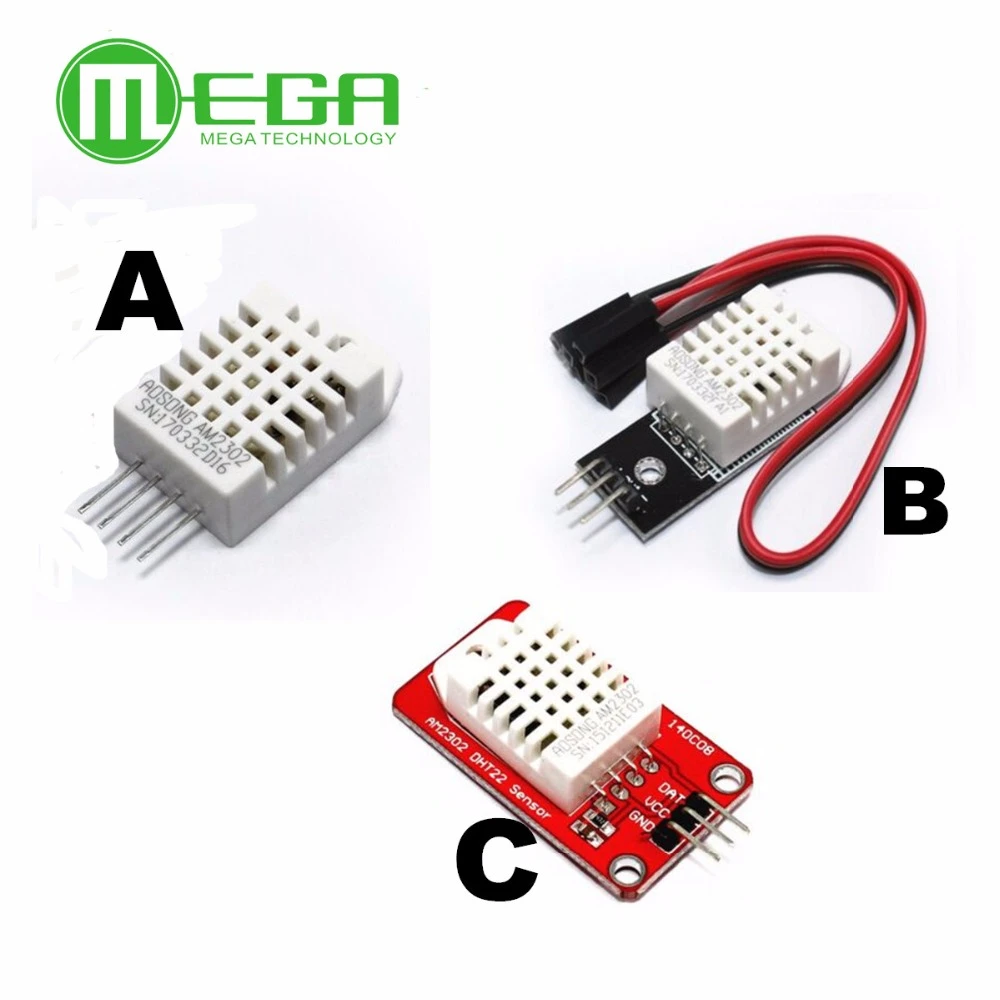 1pcs Dht22 Digital Temperature And Humidity Sensor Temperature And ...