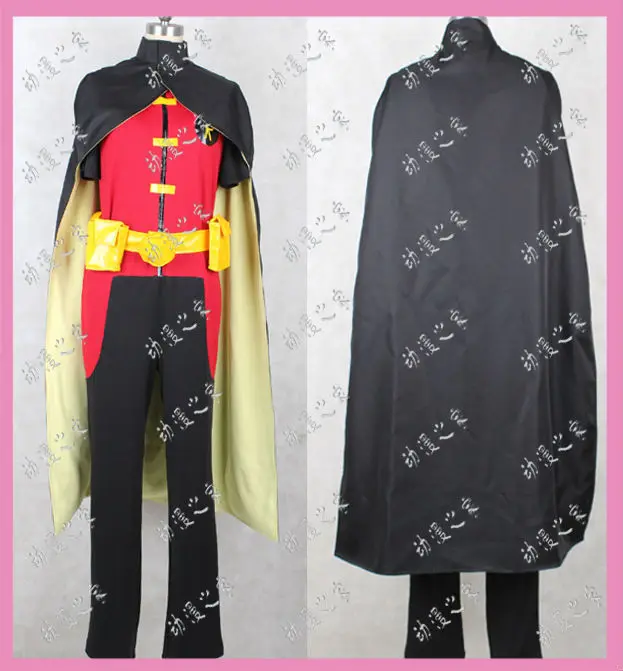 New Young Justice Nightwing Robin Uniform Cloth Made Cosplay Costume ...