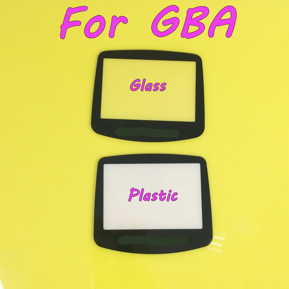 JCD-10pcs-Plastic-Glass-Lens-for-GBA-Screen-Lens-Protector-Cover-for ...