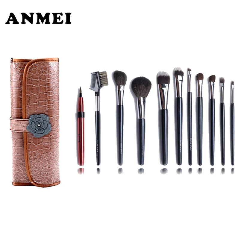 High Quality 11Pcs Tool Kit Makeup Brushes Set Powder Foundation Blush ...