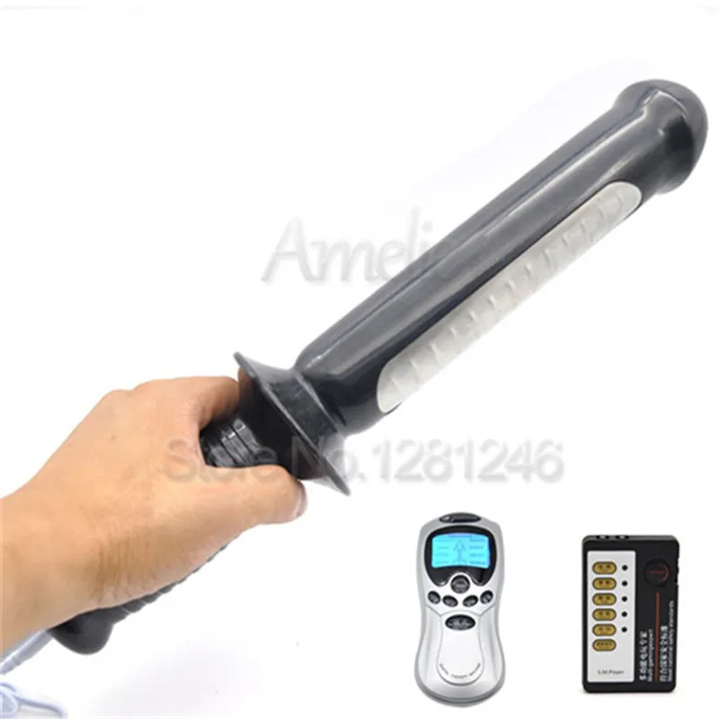 Electro shock massager magic wand insert rods G-spot stick massager big ...