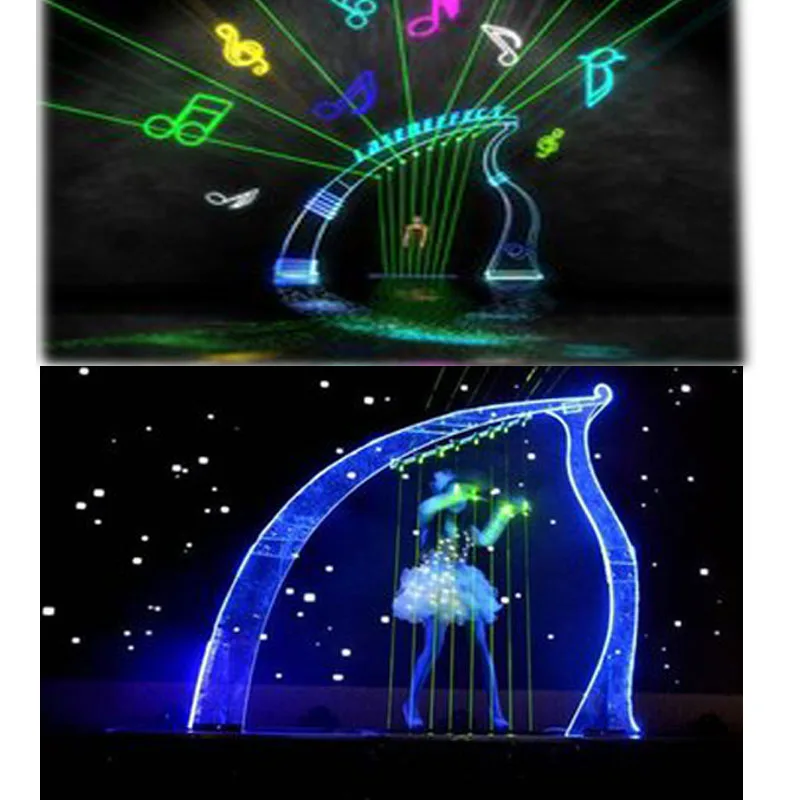 New Year's Takagism game laser harp props with music audio Real life ...