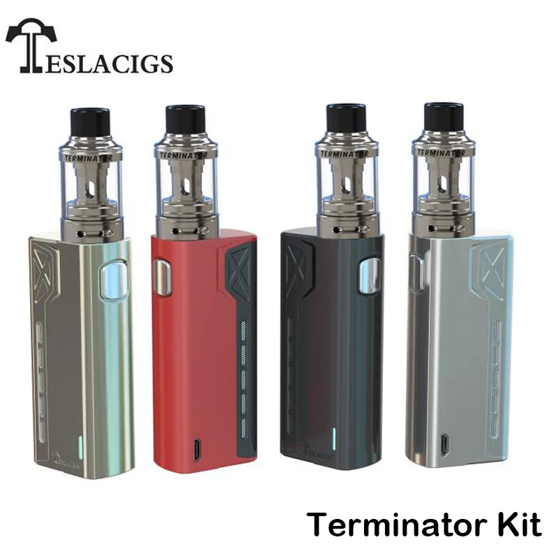 Original Teslacigs Terminator kit Tesla Terminator Box Mod Vape 90W ...
