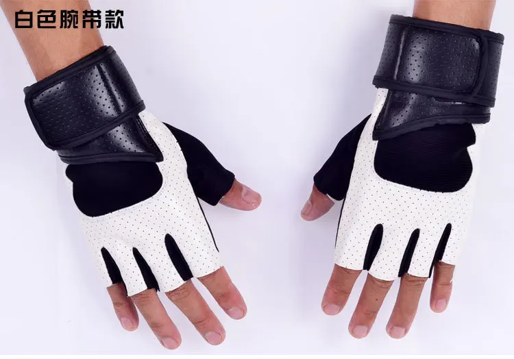 Pro-Body-Building-Training-WeightLifting-Gloves-Sports-Fitness-Half ...