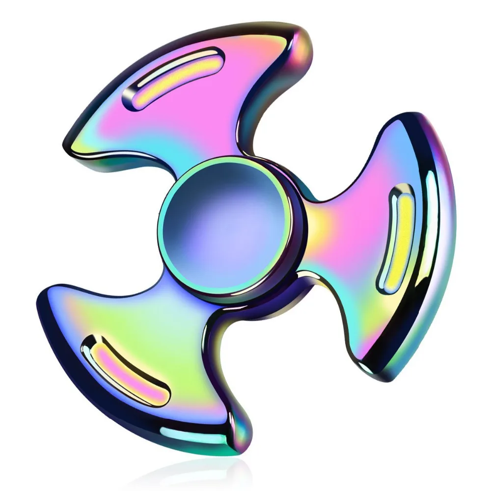 IFUNEYS Creative Tri Spinner Fidget Spinner Toy EDC Hand Spinner For ...