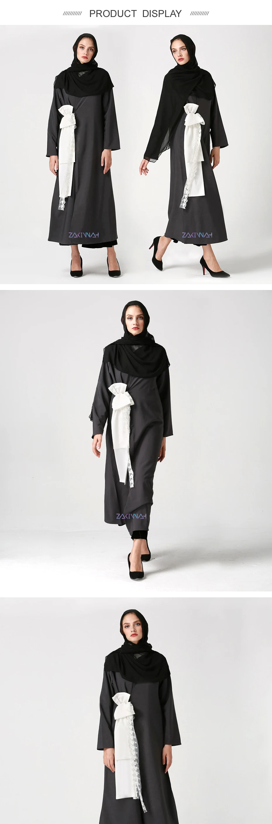 New Fashion Dubai Saudi Women Dress Abaya Lady Muslim Dresses For Women ...