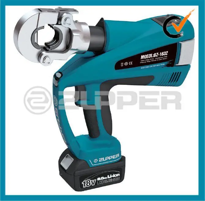 Bz-1632 Battery Crimping Tool For Crimping Pvc, Pex,xpap Pipe For Size ...