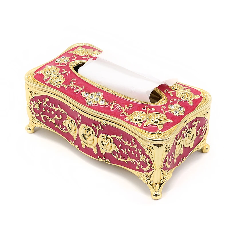Acrylic Tissue Box For Europe Luxurious Retangle Napkin Paper Organizer ...