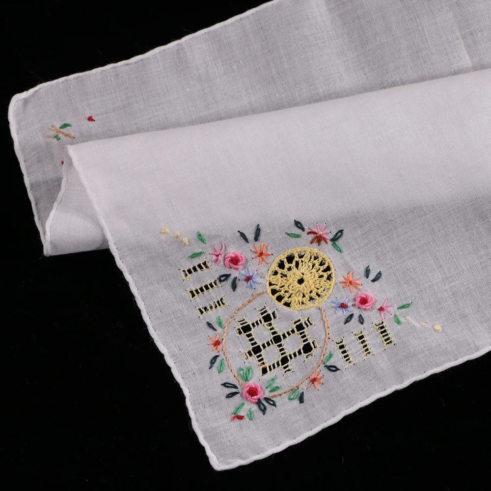 S008-Y-12-pieces-Hand-Crocheted-hand-embroidered-hand-drawnwork-cotton ...