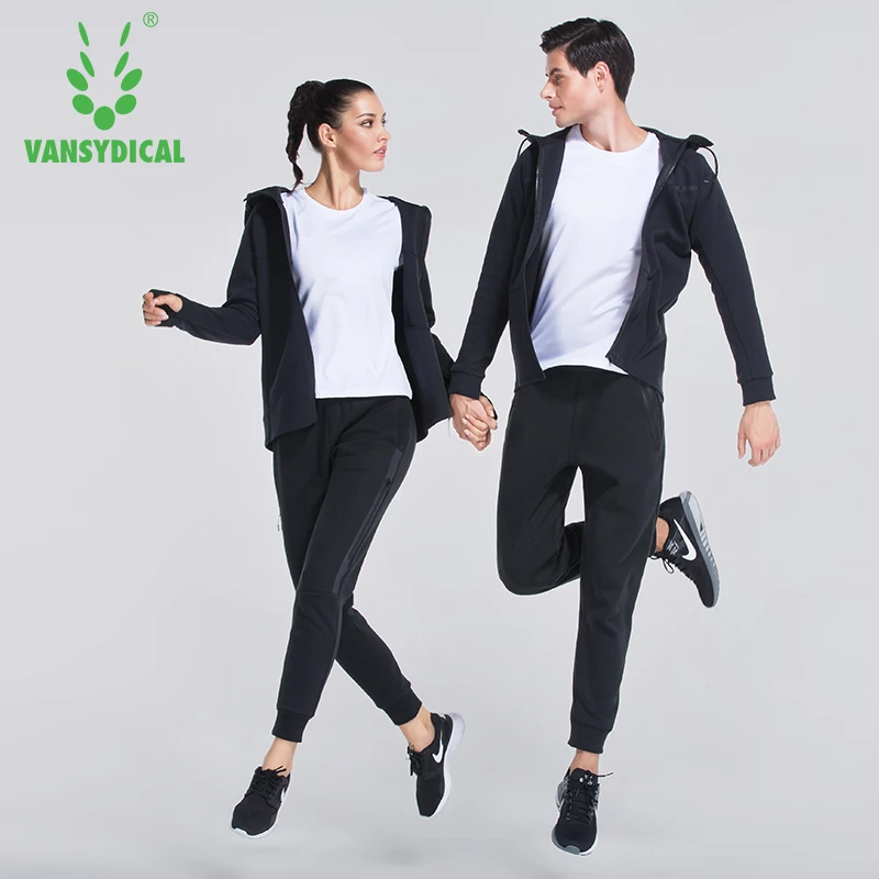 Couple Style Winter Sports Suit Running Fitness Wear Loose Sweater ...