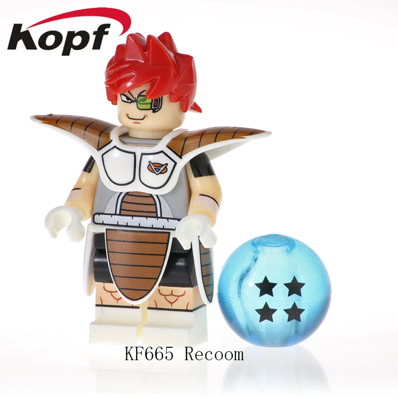 Legoed Minifigured Son Goku Dragon Ball Z Building Blocks Vegeta Recoom ...