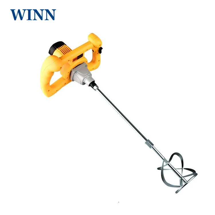 Portable 220V Electric Stirrer paint cement putty paste feed mixer ...