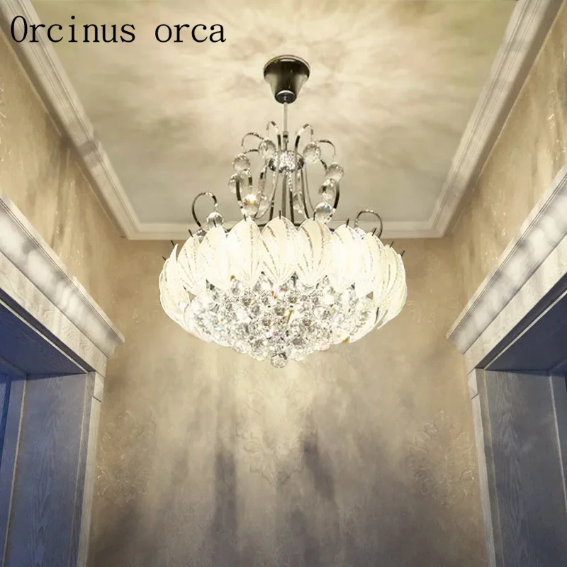 Coreano romântico lustres de cristal sala jantar quarto moderno e ...