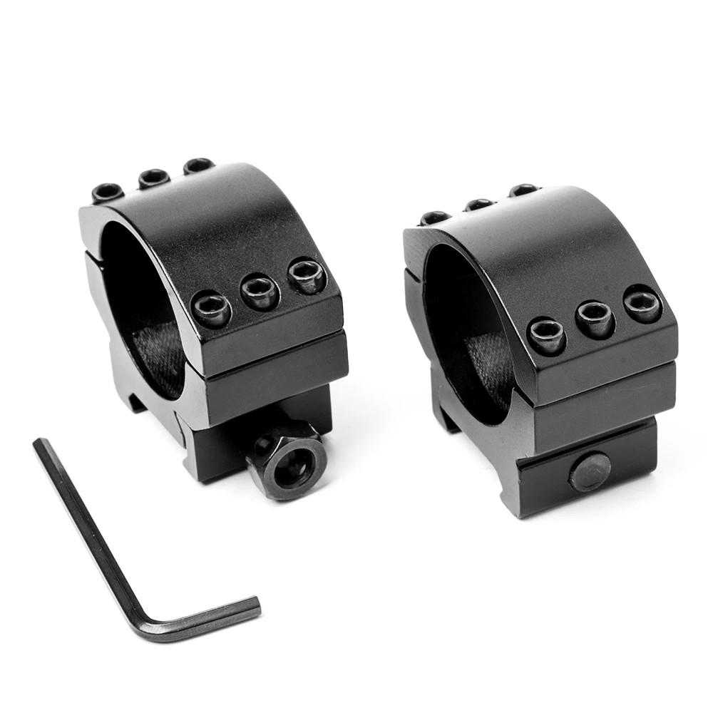 30 Mm Rifle Scope Mount Ring 6 Bolts Low Profile M16 Lasers Flashlights ...