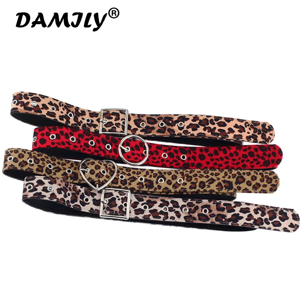2018 new luxury brand designer belt leopard print belts for women 12 ...