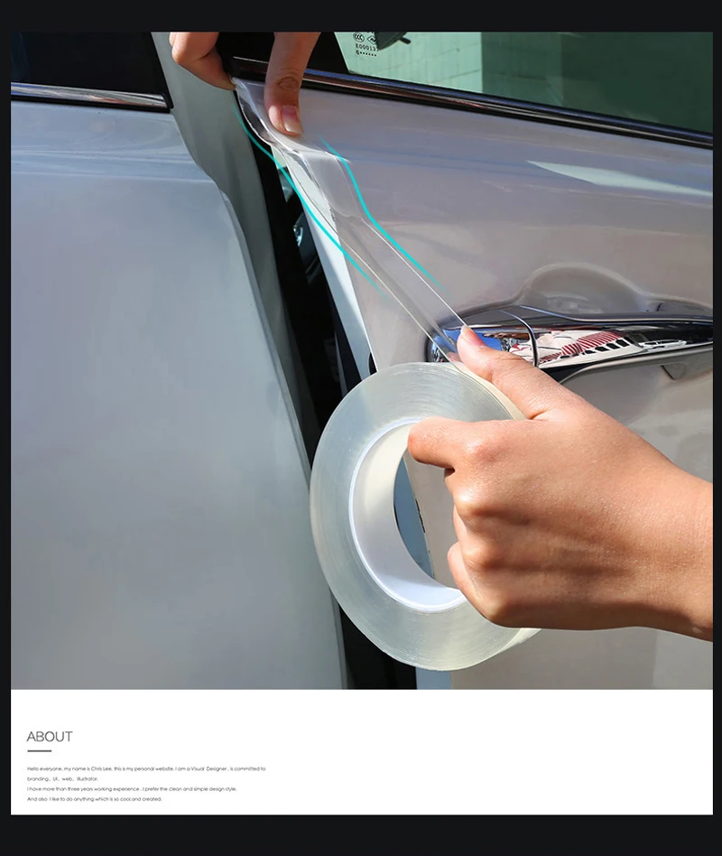 Universal Car Door Edge Guard Scratch Strip Anti Collision Bumper ...