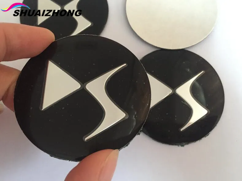 4pcs High quality 56.5mm 60mm DS DS3 DS5 DS6 Deesse PSA logo Car emblem ...