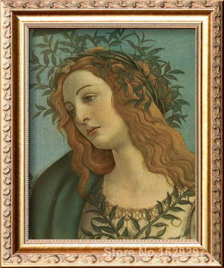 oil Painting for kids room Minerva detail by Sandro Botticelli Hand ...