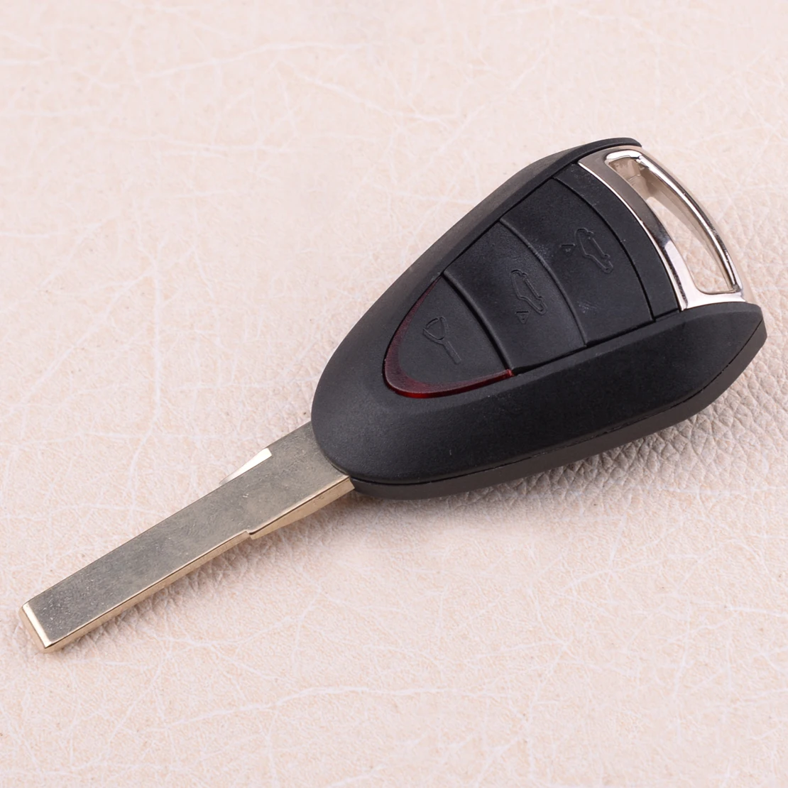 CITALL Car Styling 3 Button Remote Key Case Cover Fob Fit For Porsche ...