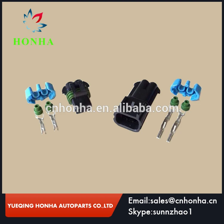 10/20/50/100 lots Auto Fan Electrical Connector With 2Pins/2.8mm Series ...