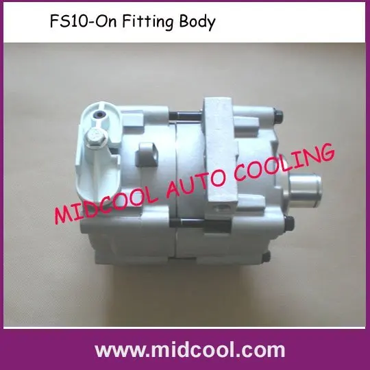 FS10 Compressor (On Fitting)Body Without Clutch for Hyundai|body ...