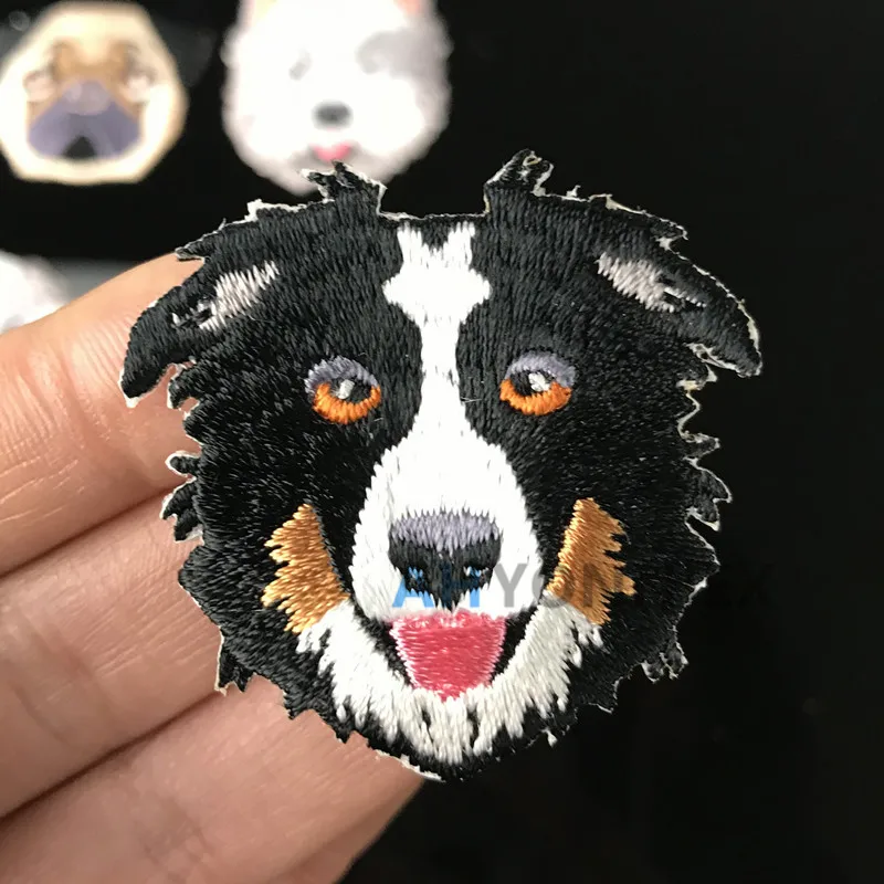 Appliques & Patches Sewing & Needlecraft Arctic Fox Applique Patch ...