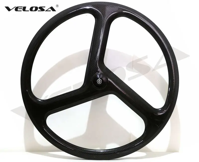 Velosa 2017 NEW 3 spoke carbon wheel/tri-spoke wheel for road/Track ...
