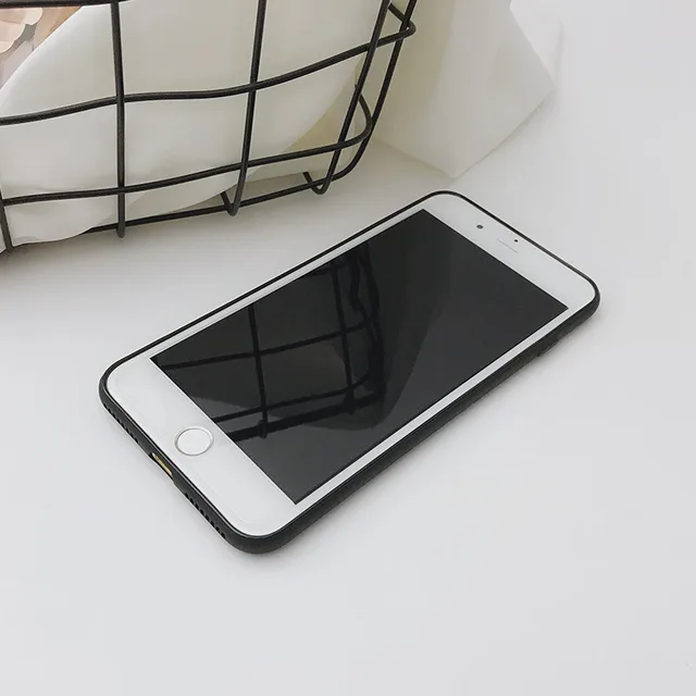 Cute girl black Phone Case For iphone – Tweggo