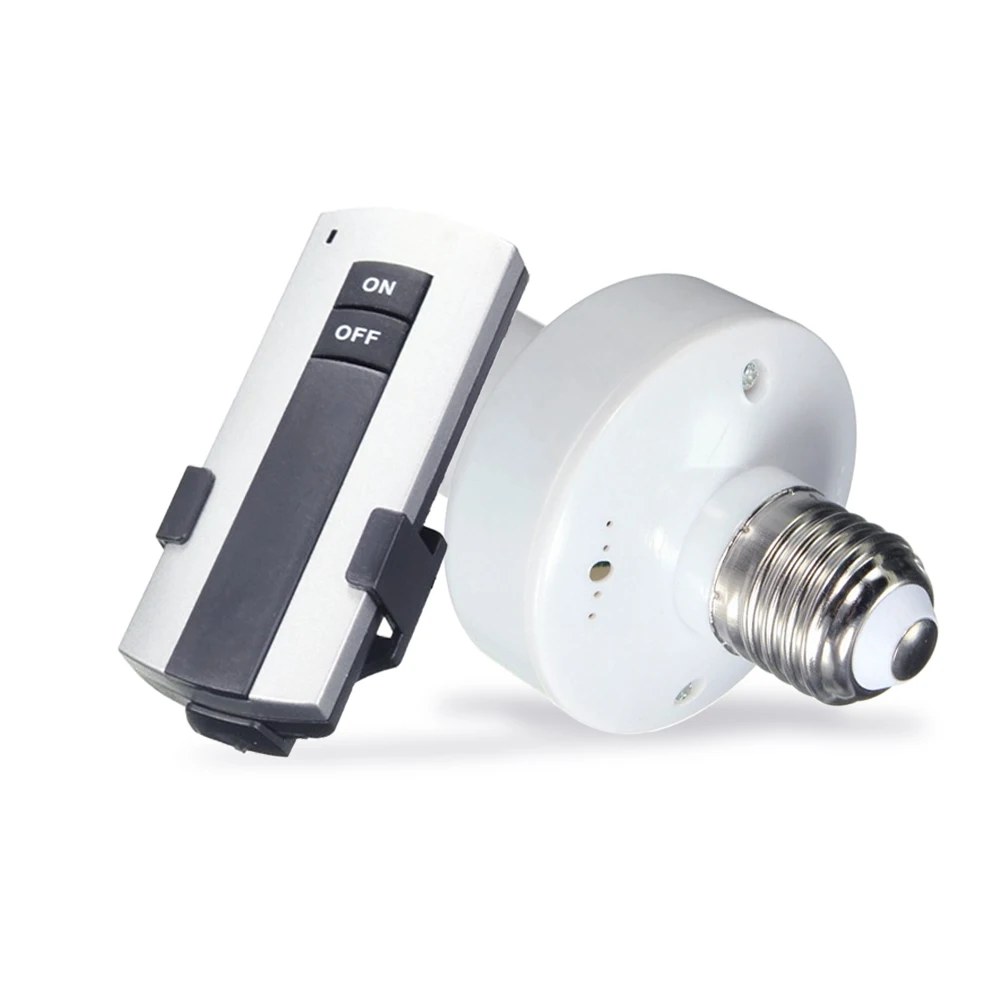 Generic Light Switch Remote Control Switch With E27 Screw Lampholder ...
