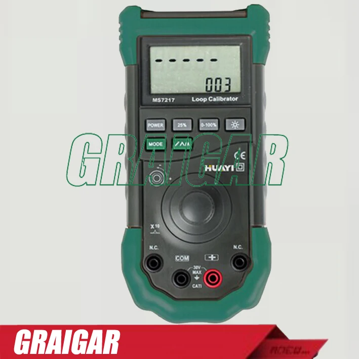 High Accuracy Loop calibrator MS7217 Digital process calibrator with ...