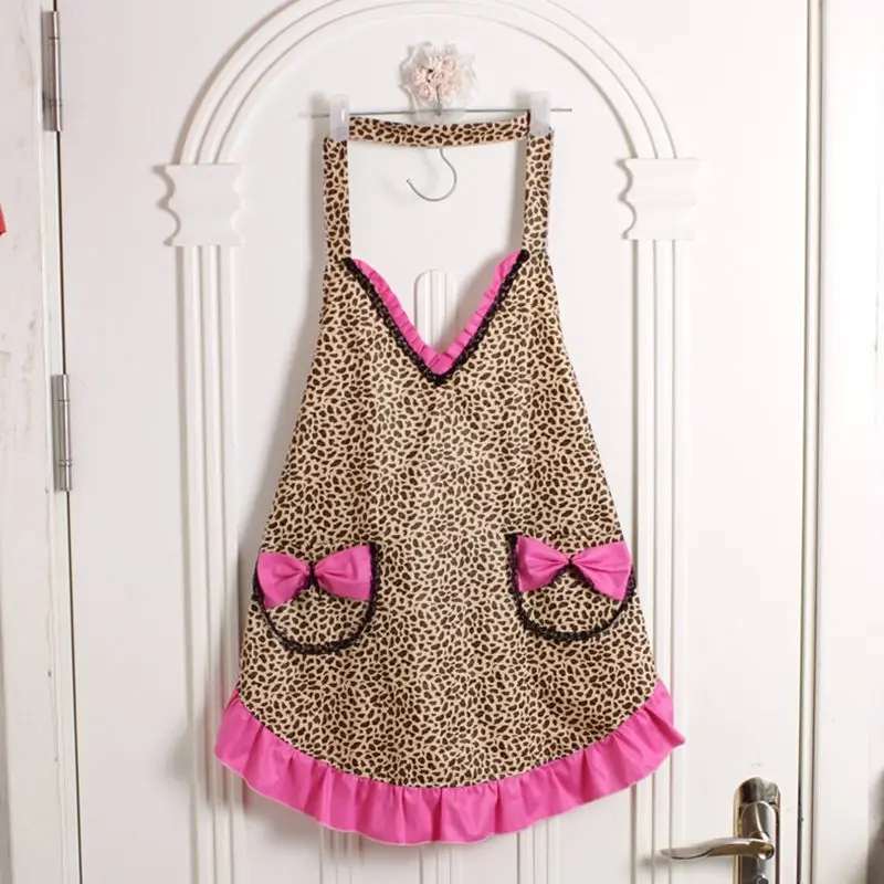 Aliexpress.com : Buy Korean bow ruffle lace aprons for women baking ...