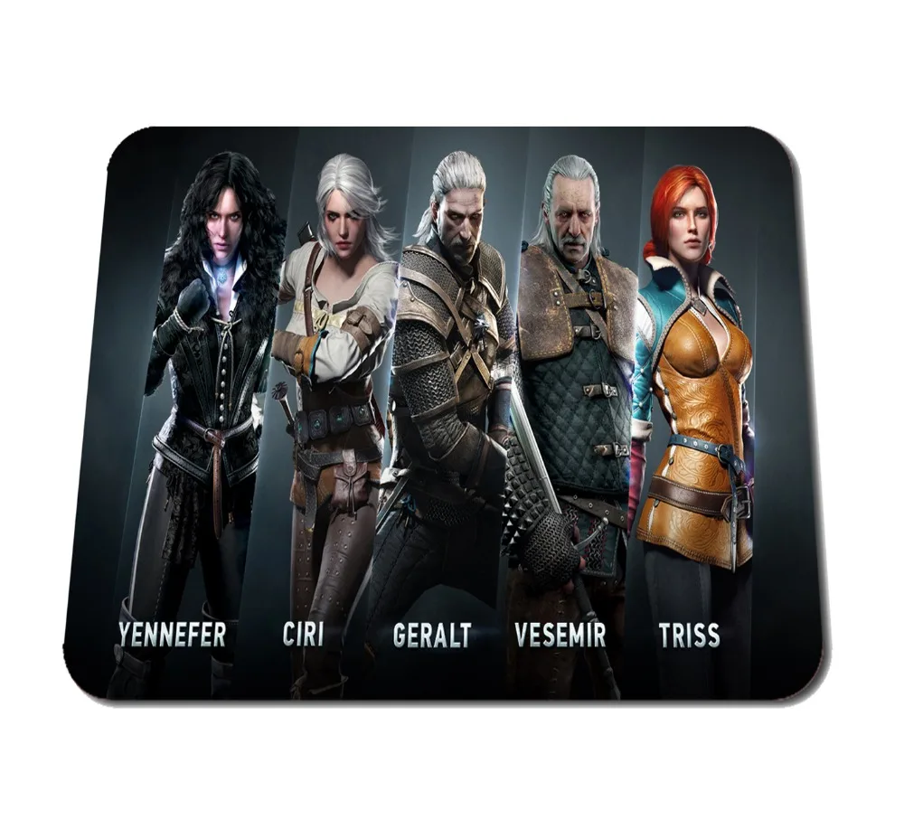 Customization The Witcher 3 Wild Hunt Game Gaming Mouse Pad Mat ...