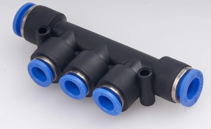 Plastic pneumatic fitting One Touch Tube Fittings plastic tube fittings ...