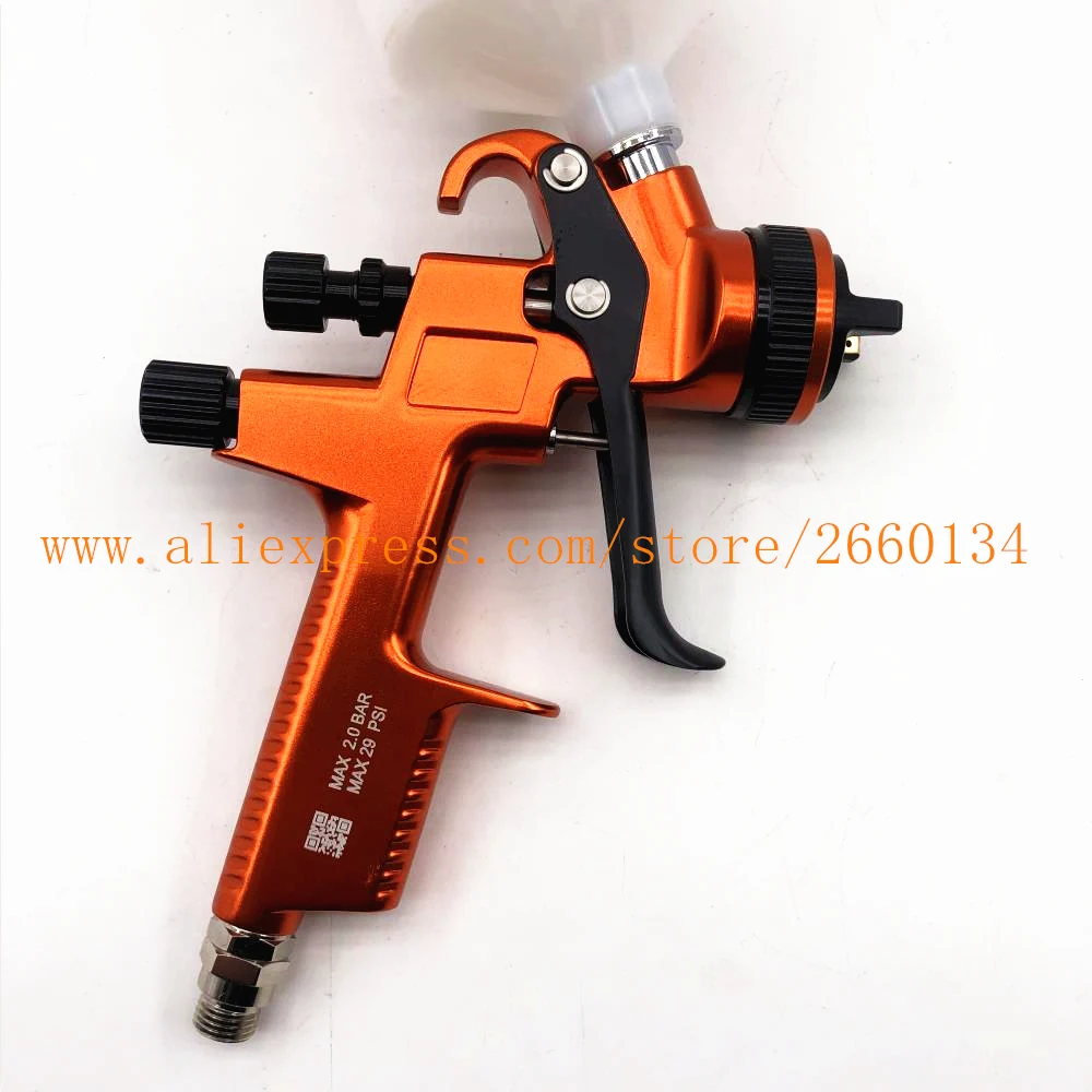 New LVMP spray gun car paint gun 600cc tank Gravity spray gun with 1 ...
