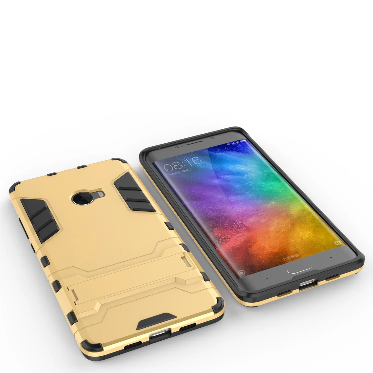 2017 New Luxury Iron Man Protective Cover Shockproof Armor Hybrid Phone ...