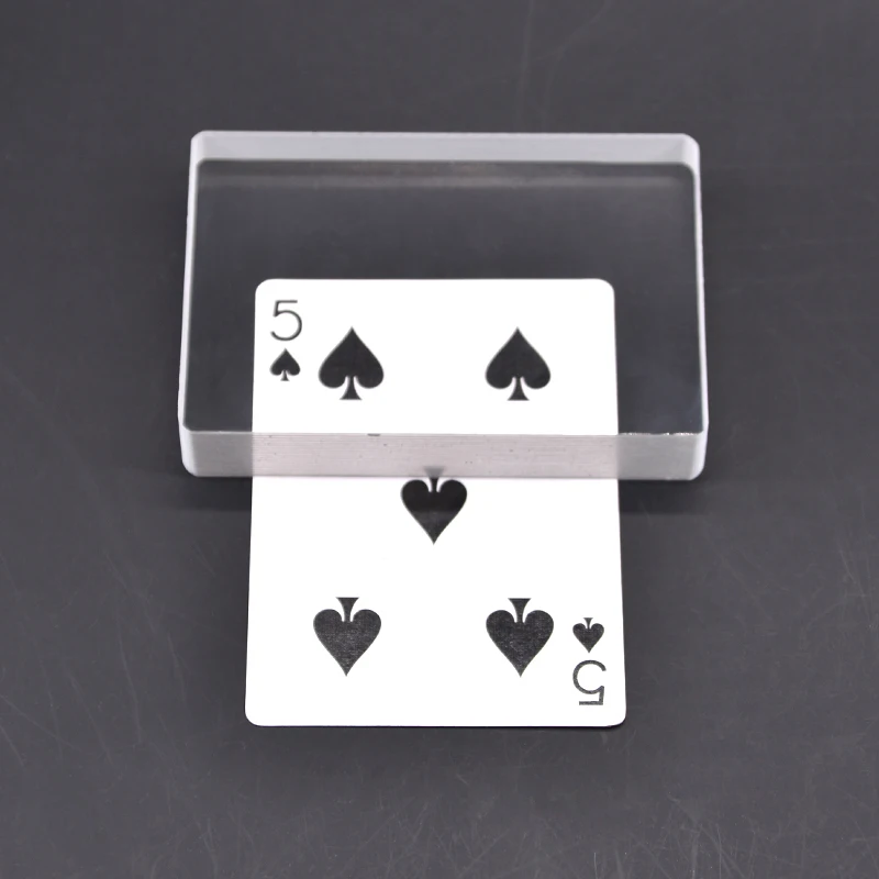 Omni-Deck-Glass-Card-Deck-Ice-Bound-Magic-Tricks-Close-Up-Magia-Sign ...