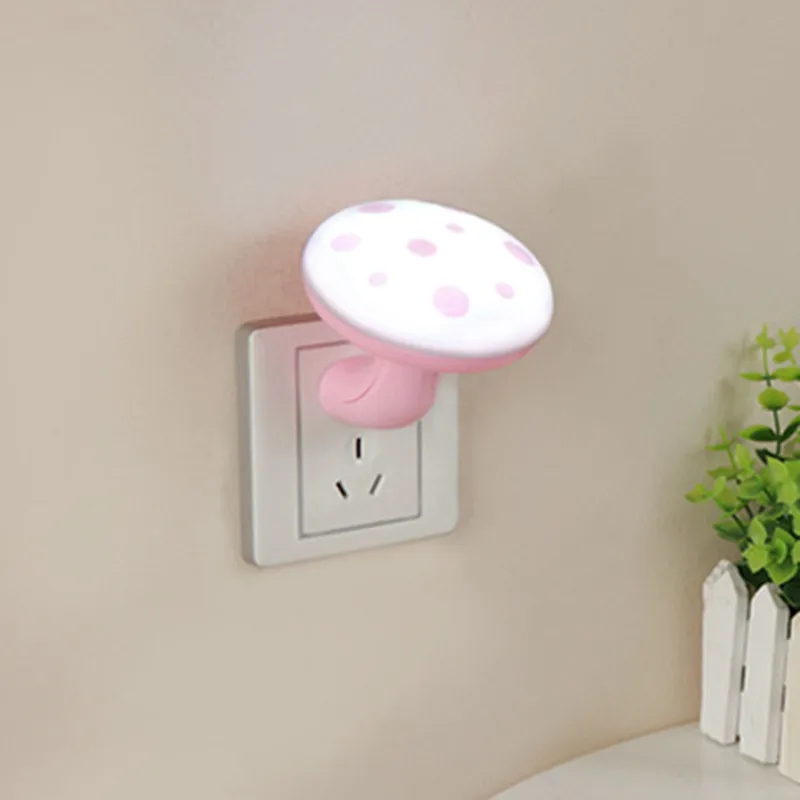 Nightlight led light induction sensor energy saving plug cartoon ...
