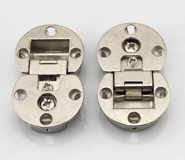 10Pcs/Lot Zinc Concealed Fall Flap Hinges-in Cabinet Hinges from Home ...