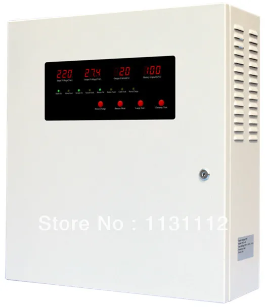 PNC DC24V 20A,Wall mounted,Fire Alarm System Power Supply Enclosure ...