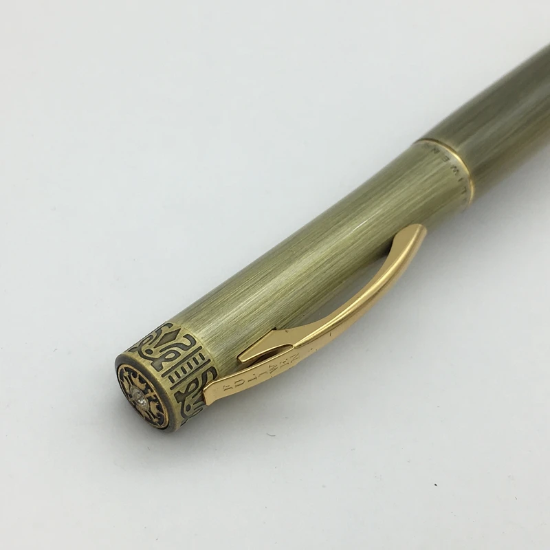 Fuliwen K2008 classical sculpt sterling Steel Pen Body Fountain Pen ...