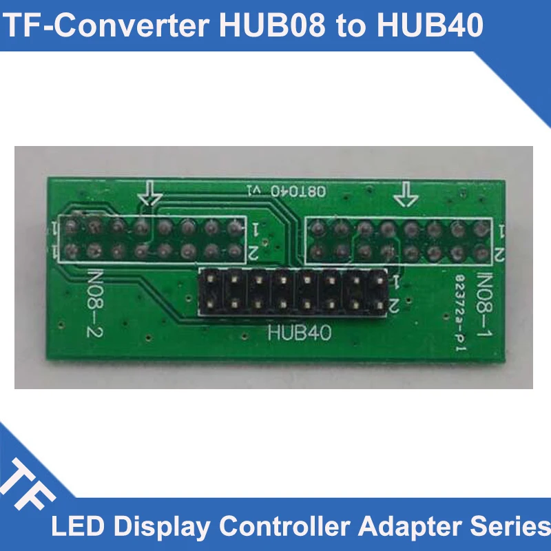 Longgreat TF 시리즈 HUB40 LED 컨트롤러 허브 보드 어댑터 HUB08 HUB40 로 변환|led board ...