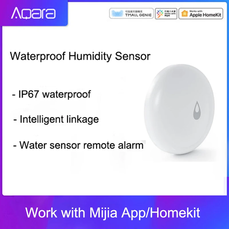 Original Aqara IP67 Waterproof Humidity Sensor Smart Home Water Sensor ...