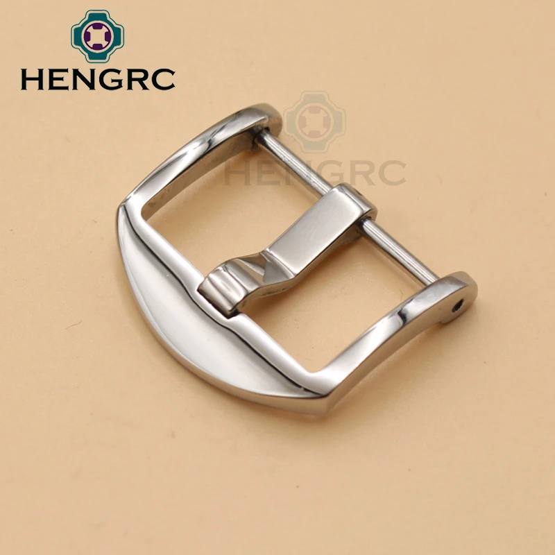 20mm 22mm 24mm Watch Band Buckle Solid 316L Stainless Steel Polished ...