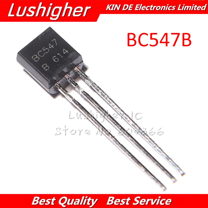 BC547B NPN Transistor 45V 100mA BC547 Chassis TO92 TO-92 10 or 50 pieces Electrical Equipment ...