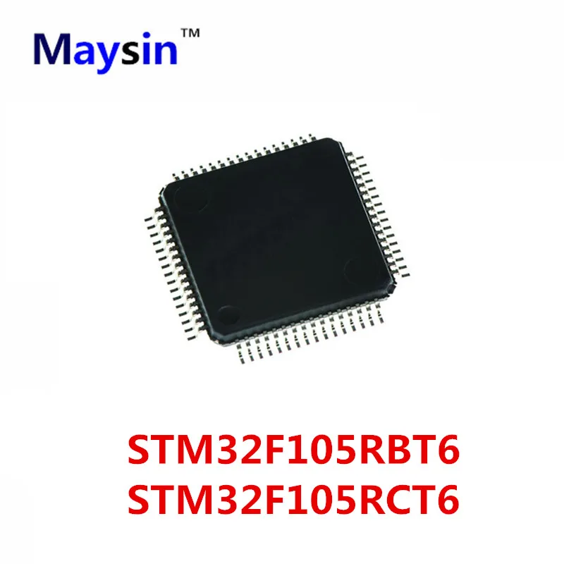 10PCS STM32F105RBT6 STM32F105RB STM32F105 32F105RB STM32F105RCT6 STM32F105RC 32F105RC QFP64 ...
