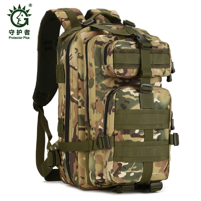 Protector Plus 40L Men Military Backpack Large Capacity Men 14 inch ...